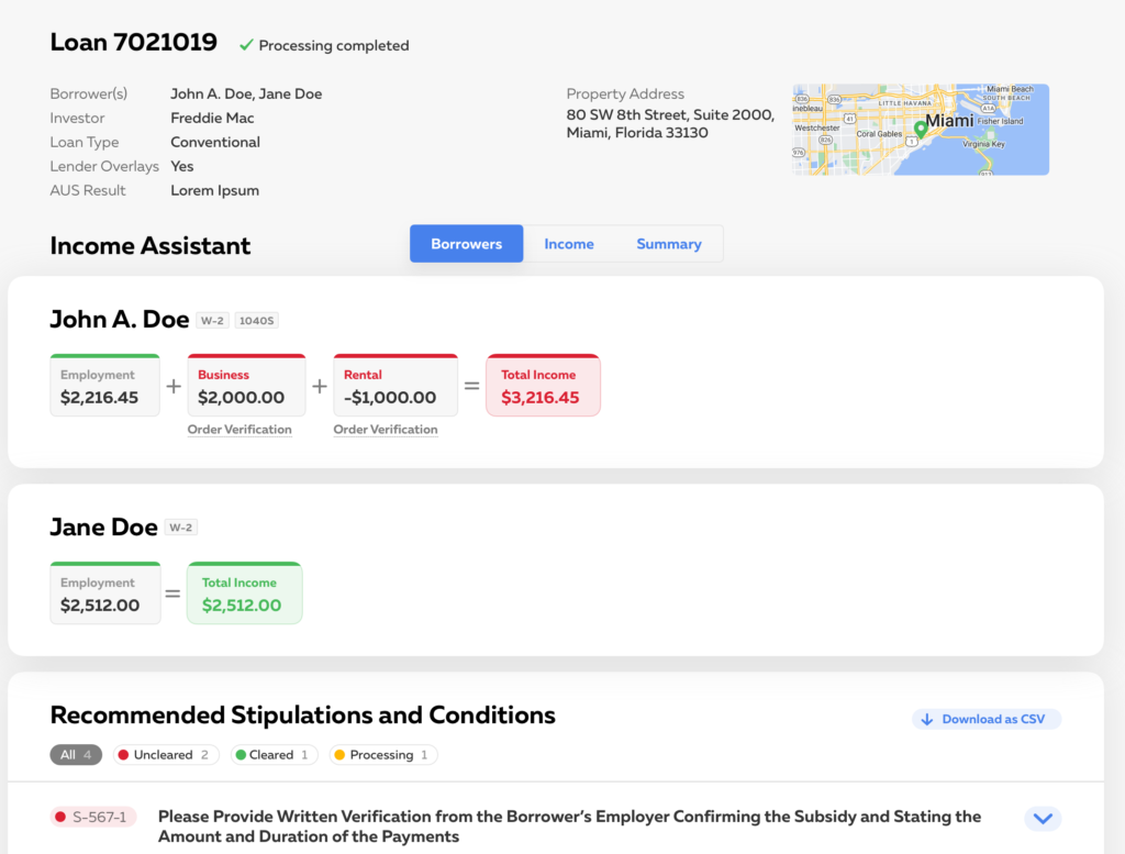 Automated Income Calculation - Verify Income in Mins